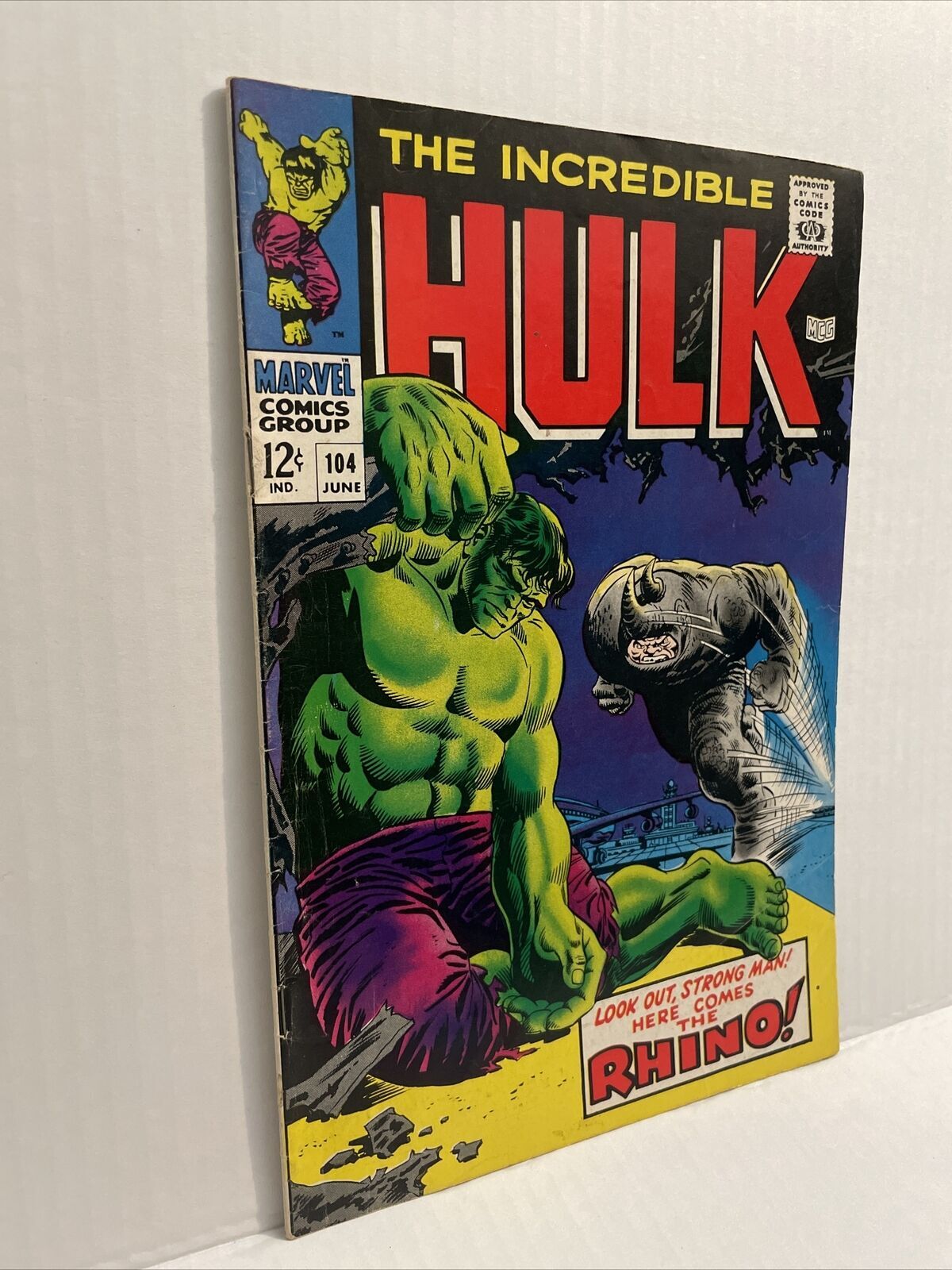 The Incredible Hulk #104 | Comic Books - Silver Age, Marvel, Incredible ...