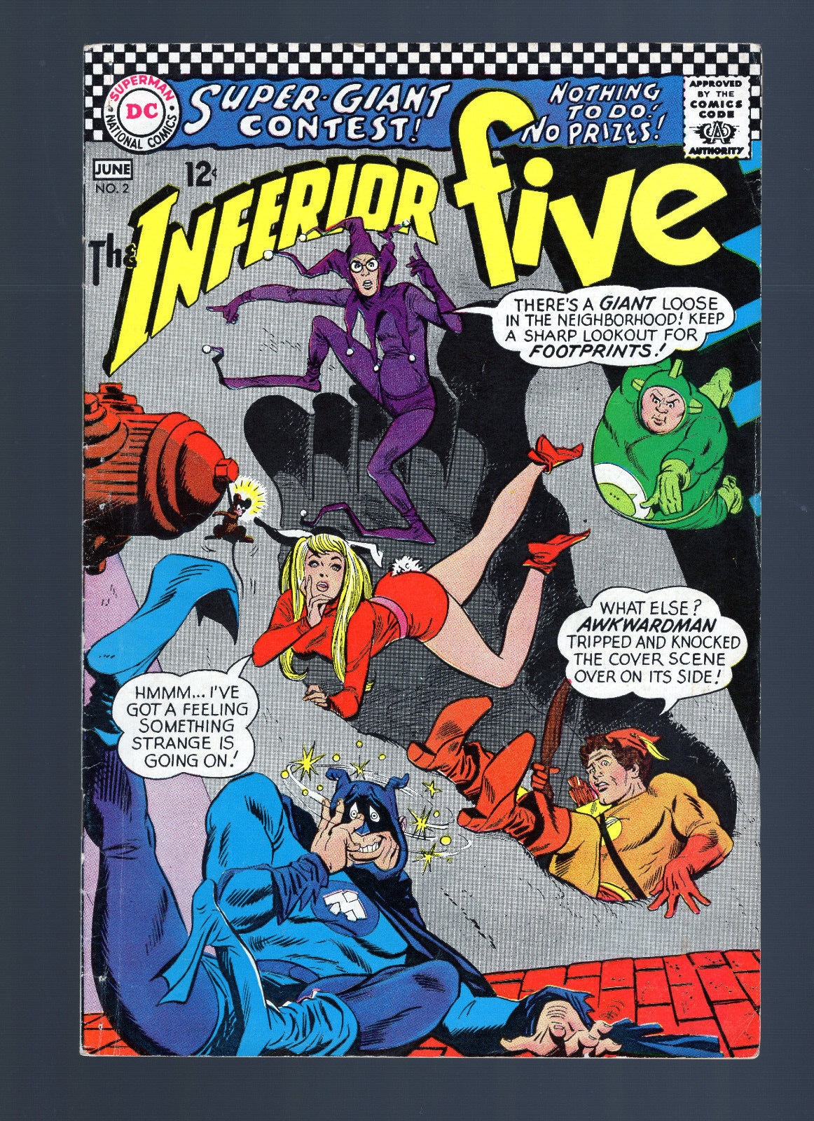 Inferior Five #2 - Mike Sekowsky Cover Art. Mike Esposito Art. (5.0 ...