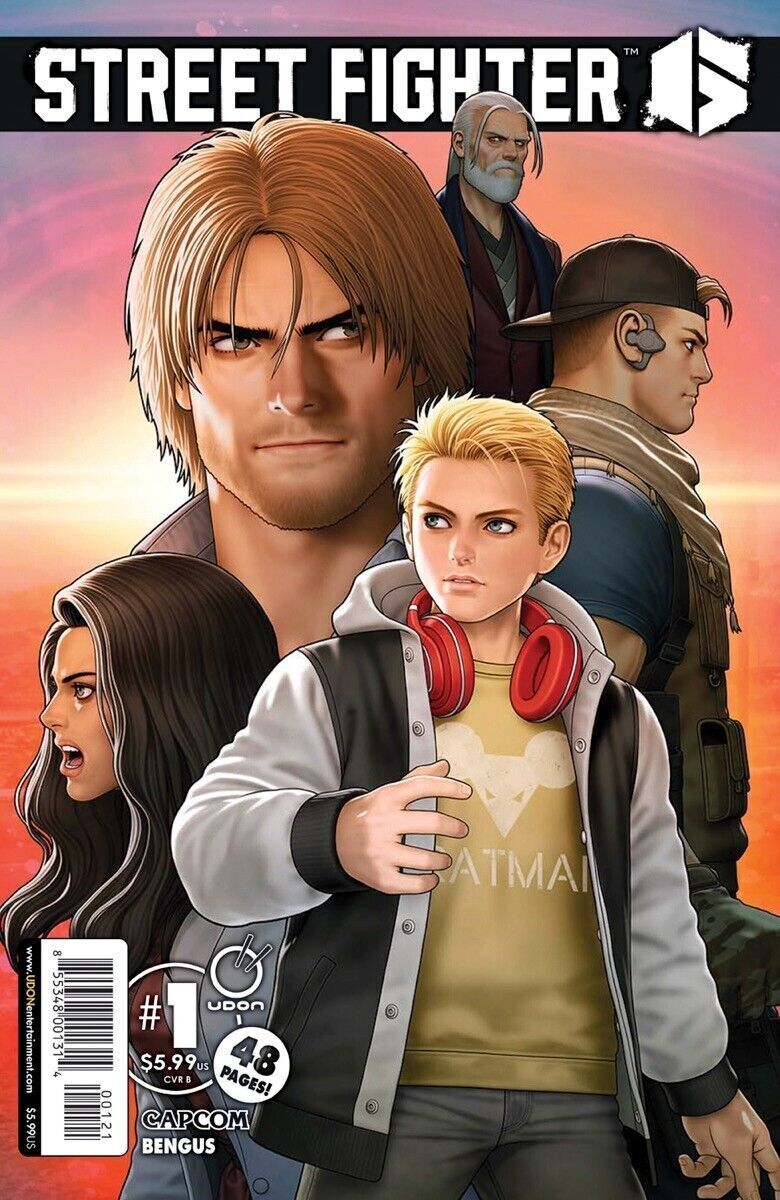 Street Fighter 6 #1 UDON Comics Adam Toshiaki Mori Variant Cover Near ...