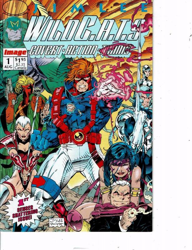 Lot Of 5 WildCats Covert Action Teams Image Comic Book #1 3 4 6 7 BH50 ...