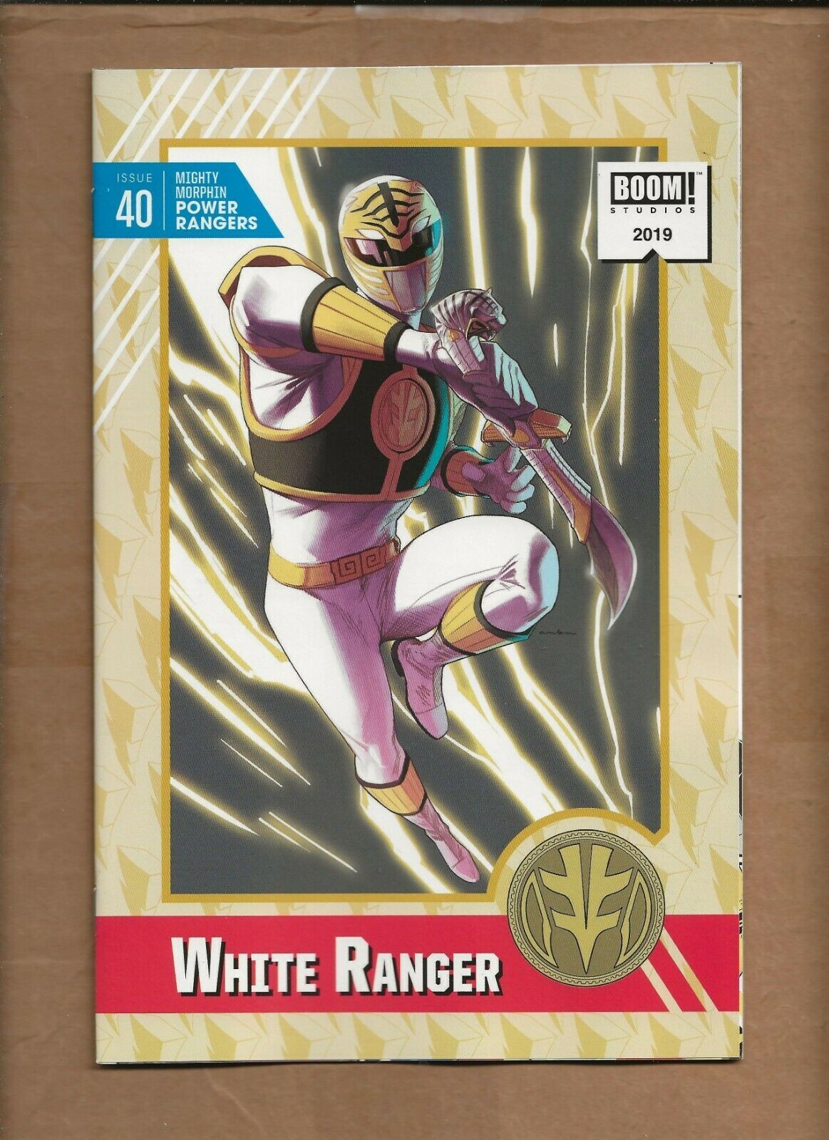 Mighty Morphin Power Rangers #40 White Ranger Anka Incentive Variant ...
