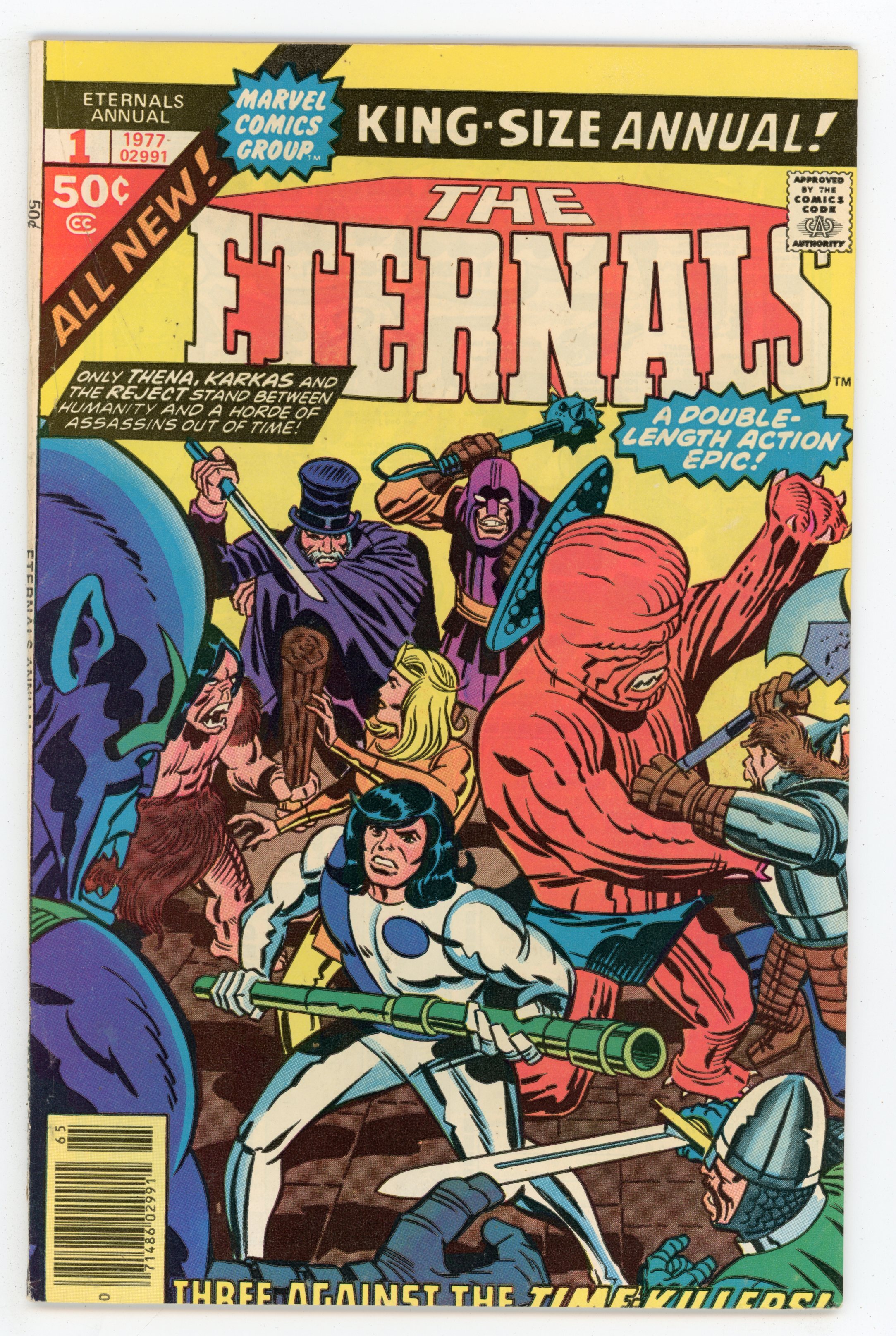 Eternals Annual (1976 v1) Jack Kirby Thena Zuras 1st Tutinax VF+ ...