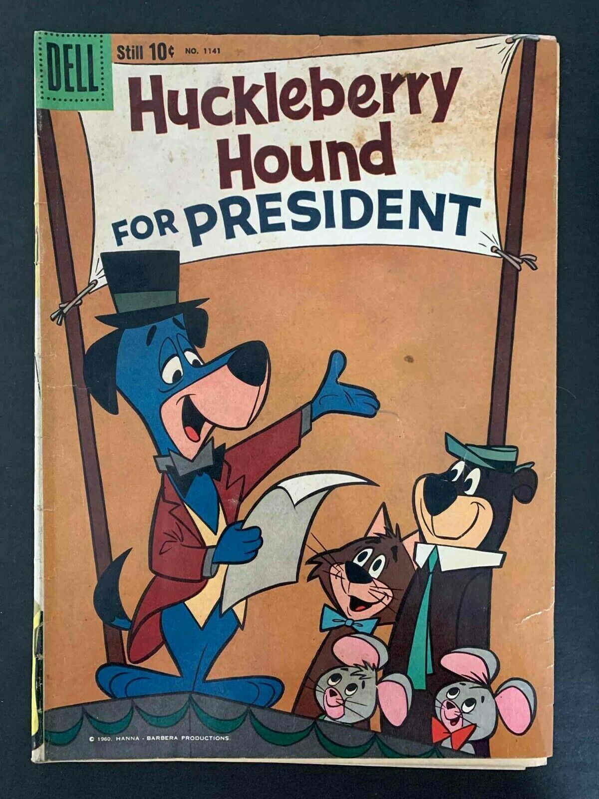 Huckleberry Hound #35 Dell Comics 1968 Fn- | Comic Books - Silver Age ...