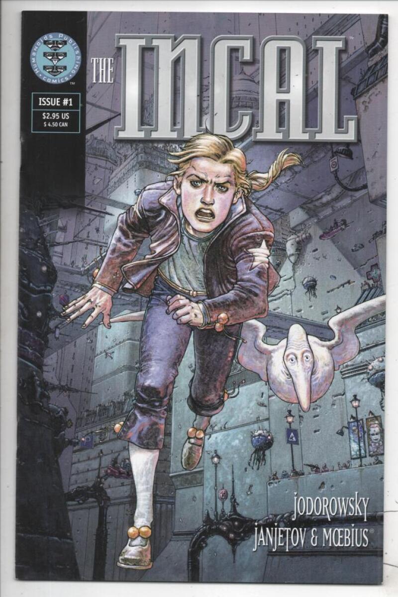 INCAL #1, NM-, Moebius, Jodorowsky, 2001, Sci-fi, Hope | Comic Books ...