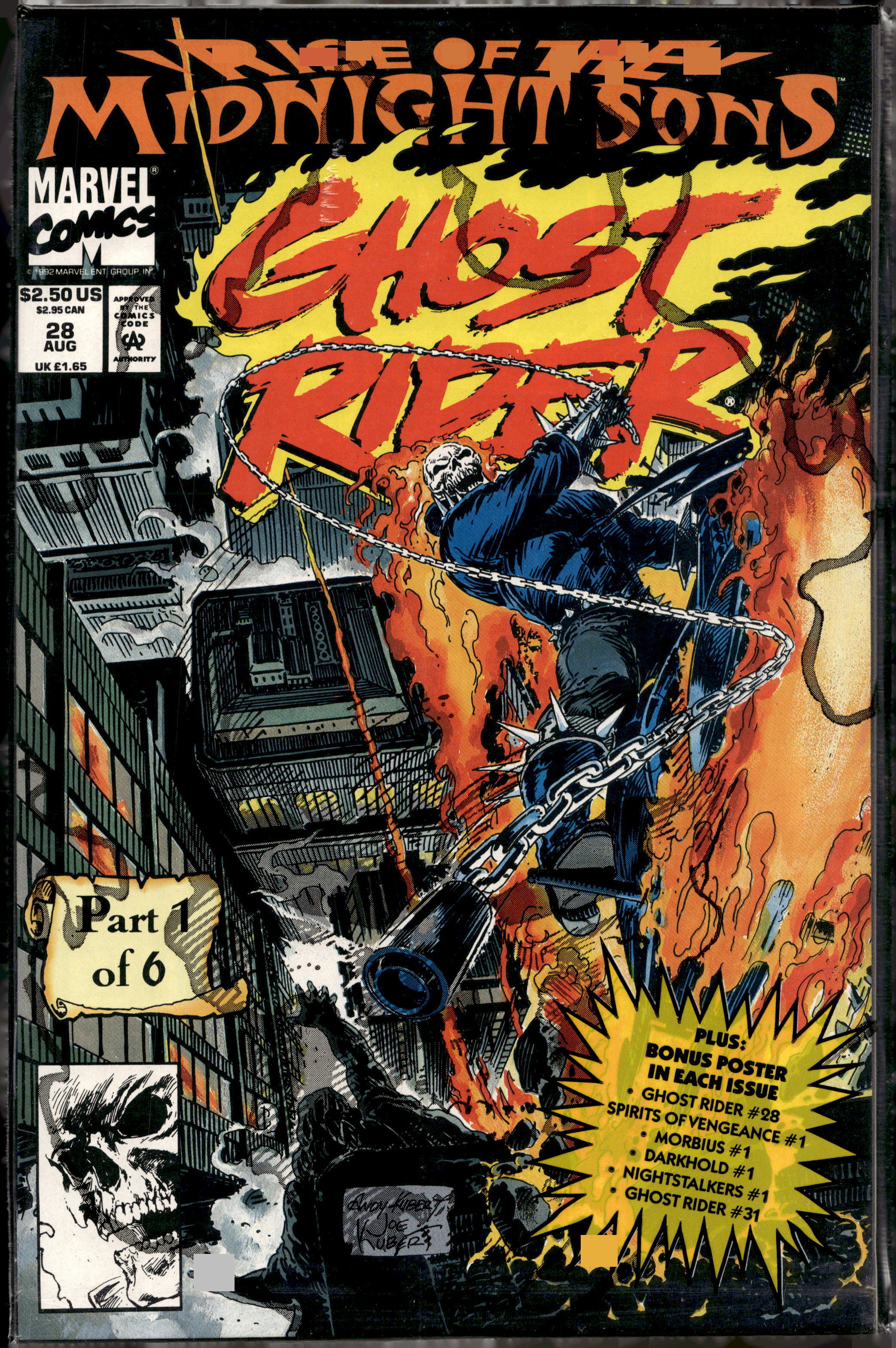Ghost Rider #28 (1992) Ghost Rider [Key Issue] | Comic Books - Modern ...