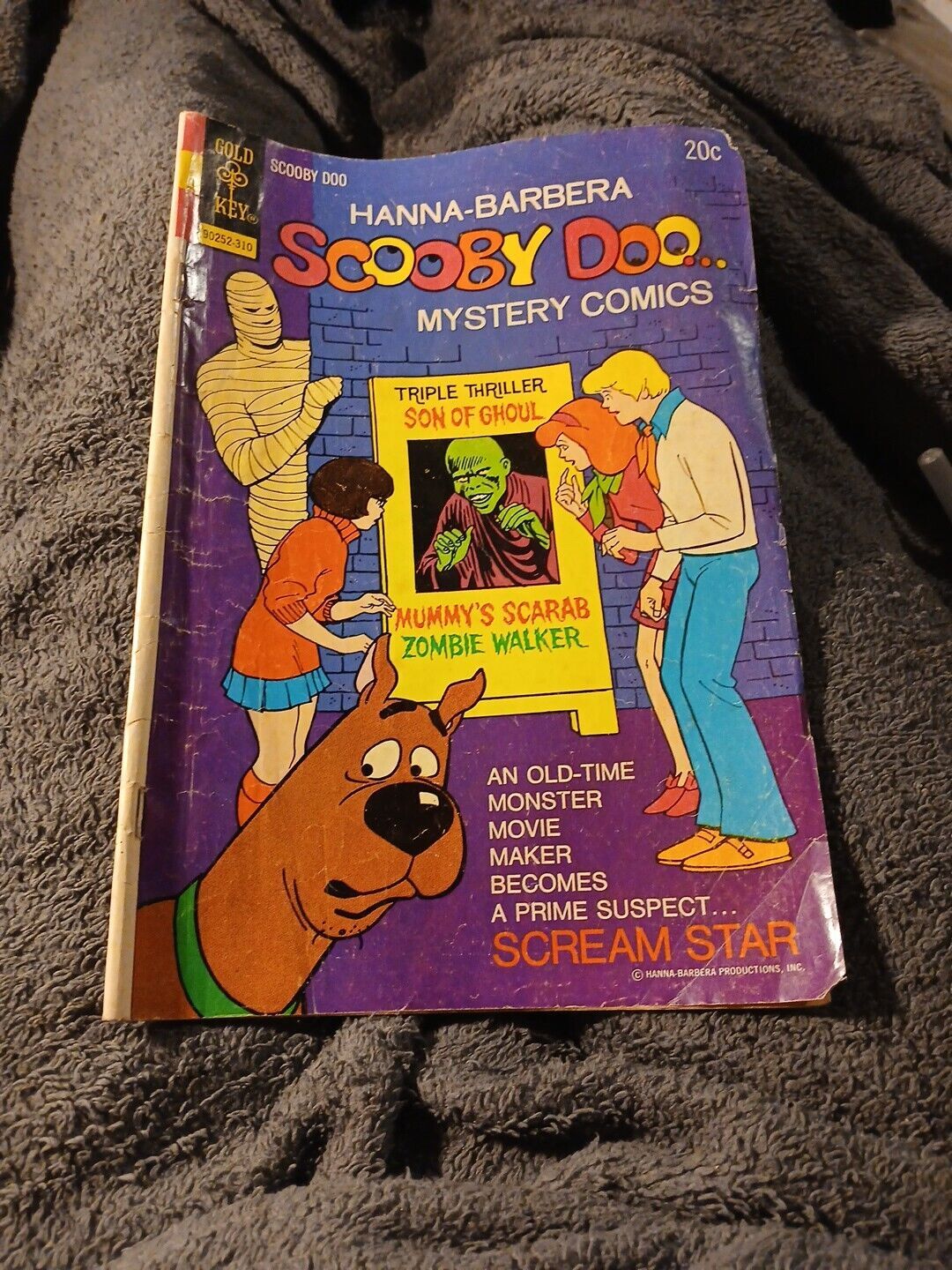 SCOOBY DOO Mystery #21 Gold Key Comics 1973! Bronze Age Hanna Barbera ...