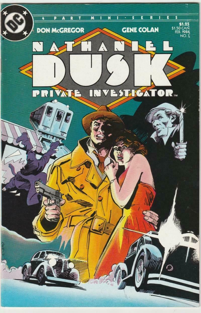 NATHANIEL DUSK #1, NM, Private Investigator, Gene Colon, DC, 1984 more ...