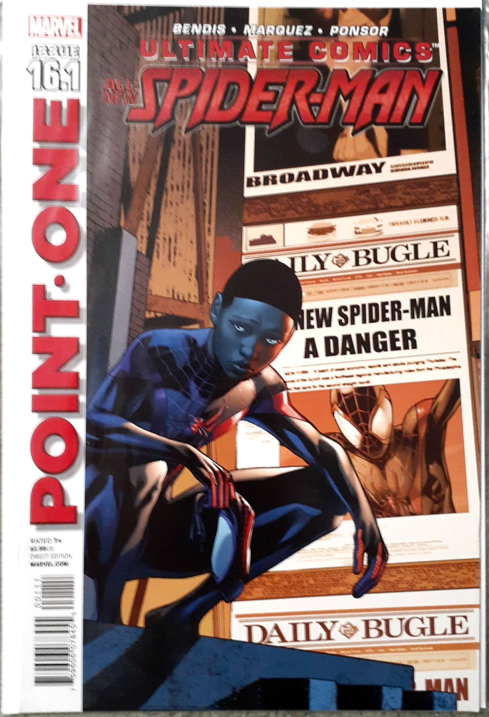 Ultimate Comics Spider-Man #16.1 KEY DR CONRAD BECOMES VENOM! Miles ...