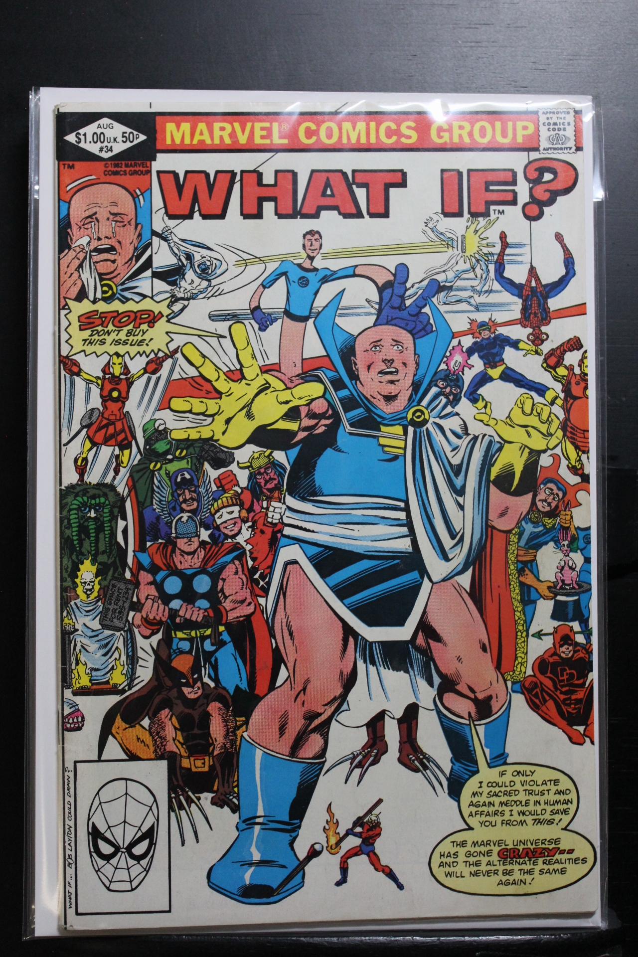 What If? #34 Direct Edition (1982) | Comic Books - Bronze Age, Marvel ...