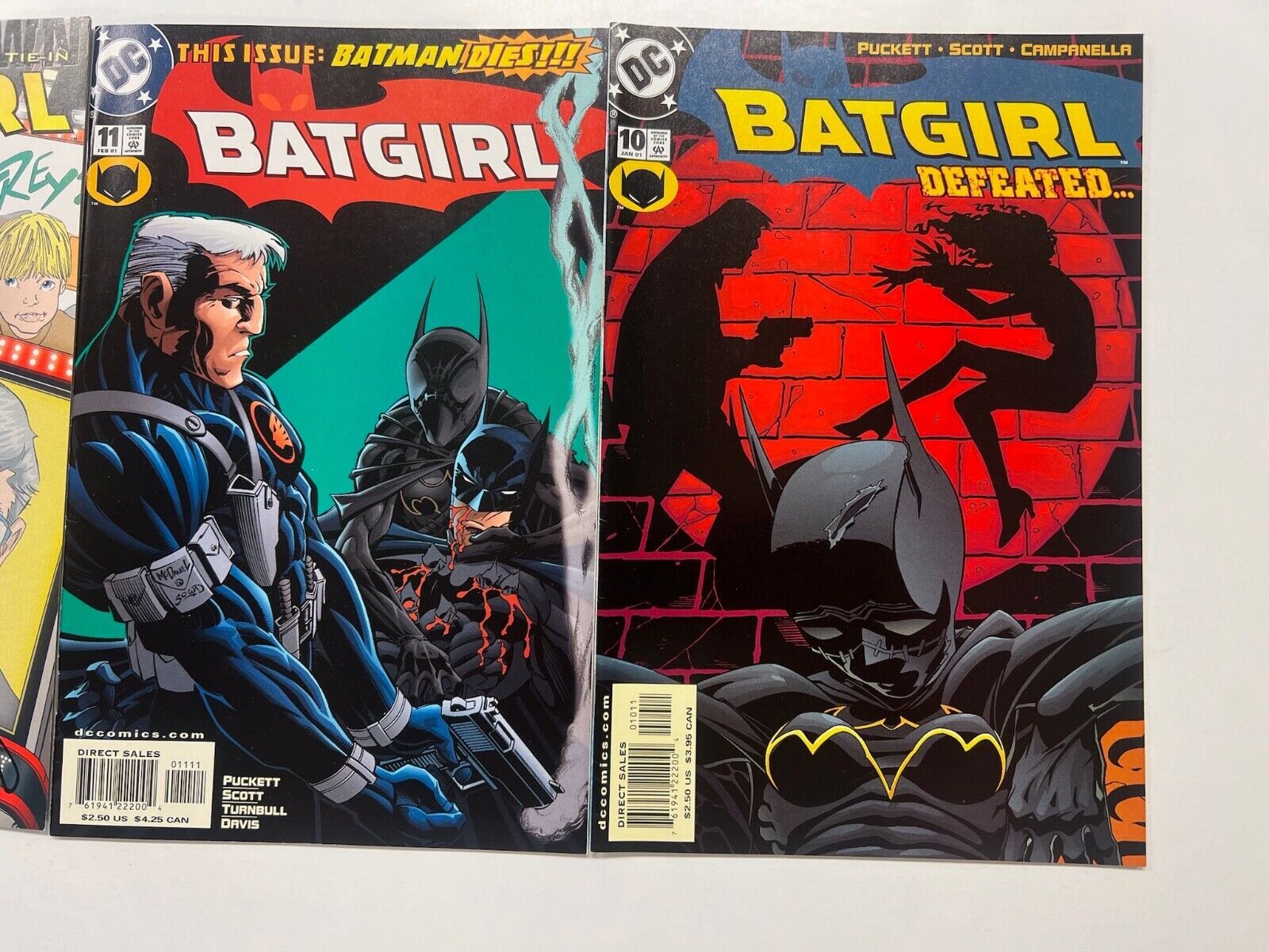 3 Batgirl DC Comic Books # 10 11 12 Superman Wonder Woman Joker Robin ...