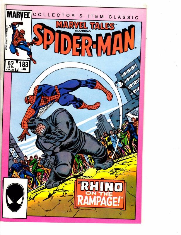 9 Marvel Tales Comic Books # 175 176 177 178 179 180 181 182 183 Spider ...