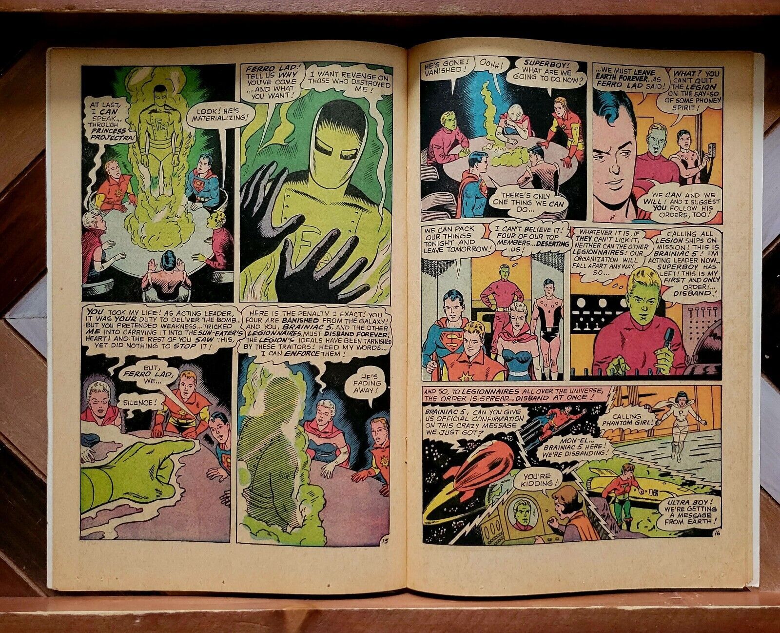 Adventure Comics #357 VG/FN (DC 1967) SUPERBOY, 1st CONTROLLERS, LEGION ...