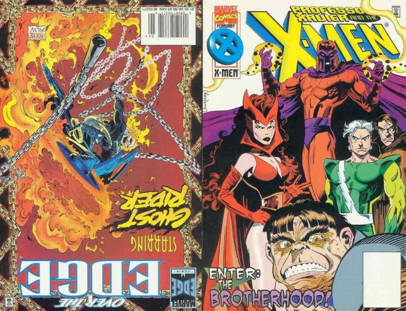 Professor Xavier and the X-Men/Over the Edge #4 FAIR; Marvel | low ...