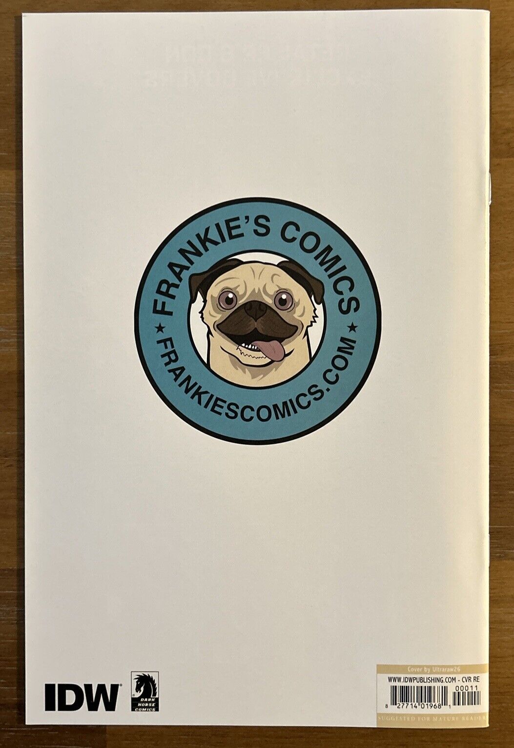 Transformers vs Terminator #1 - Frankie's Virgin Variant - HTF - IDW ...