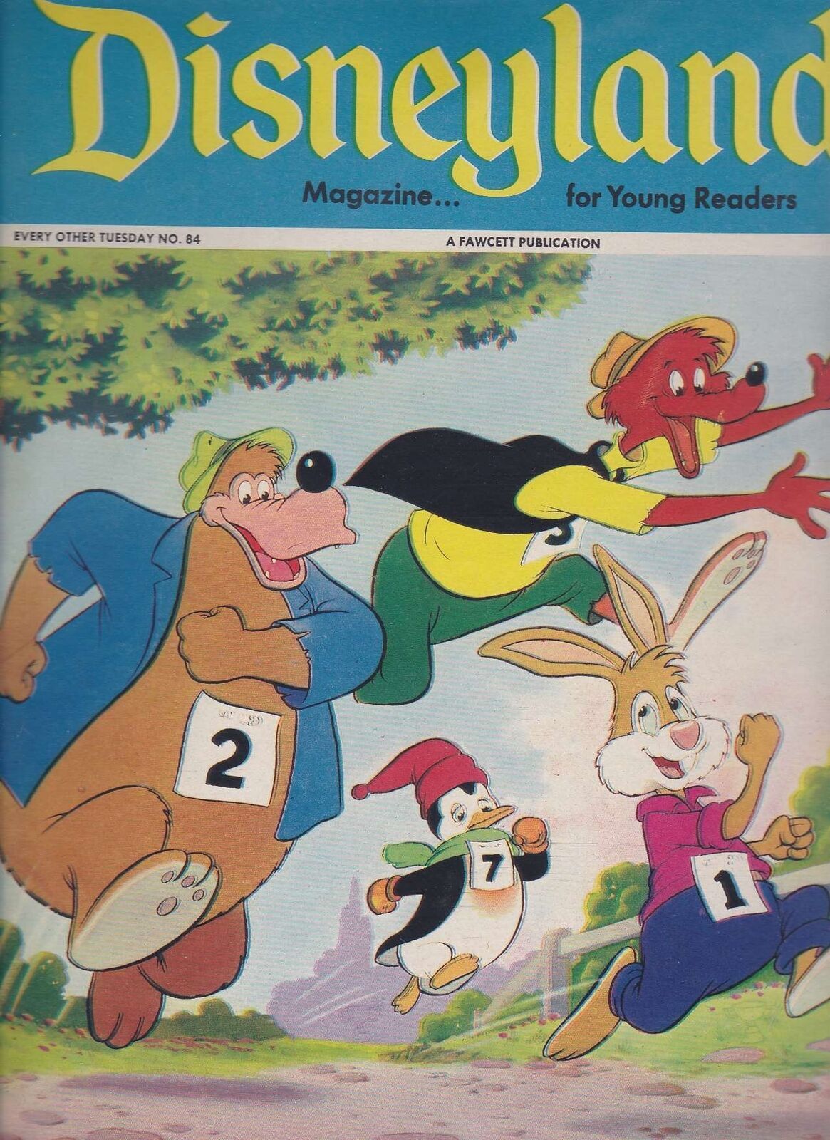 Disneyland Magazine (Fawcett) #84 VG; Fawcett | low grade - Brer Rabbit ...