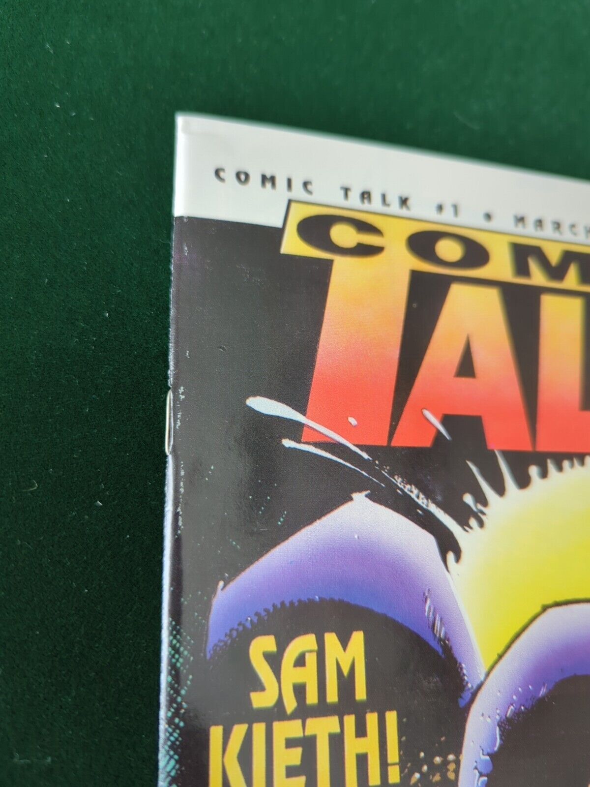 Comic Talk #1 (Buffalo Books 1993) Rare Interview - Sam Kieth of The ...