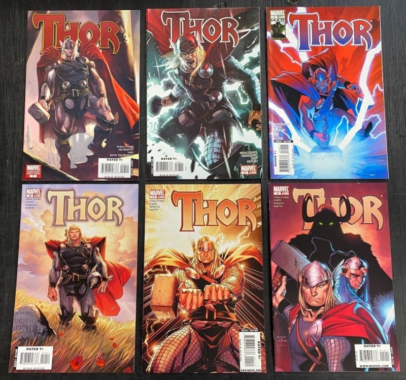 Thor (2007) #'s 1 2 3 4 5 6 7 8 9 10 11 12 Complete VF+ - VF/NM Lot ...