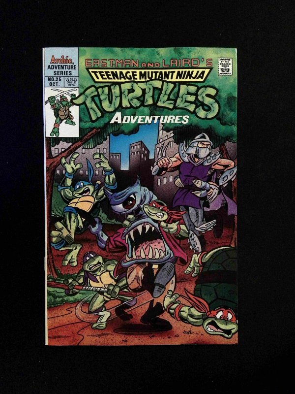 Teenage Mutant Ninja Turtles Adventures #25 ARCHIE Comics 1991 NM ...
