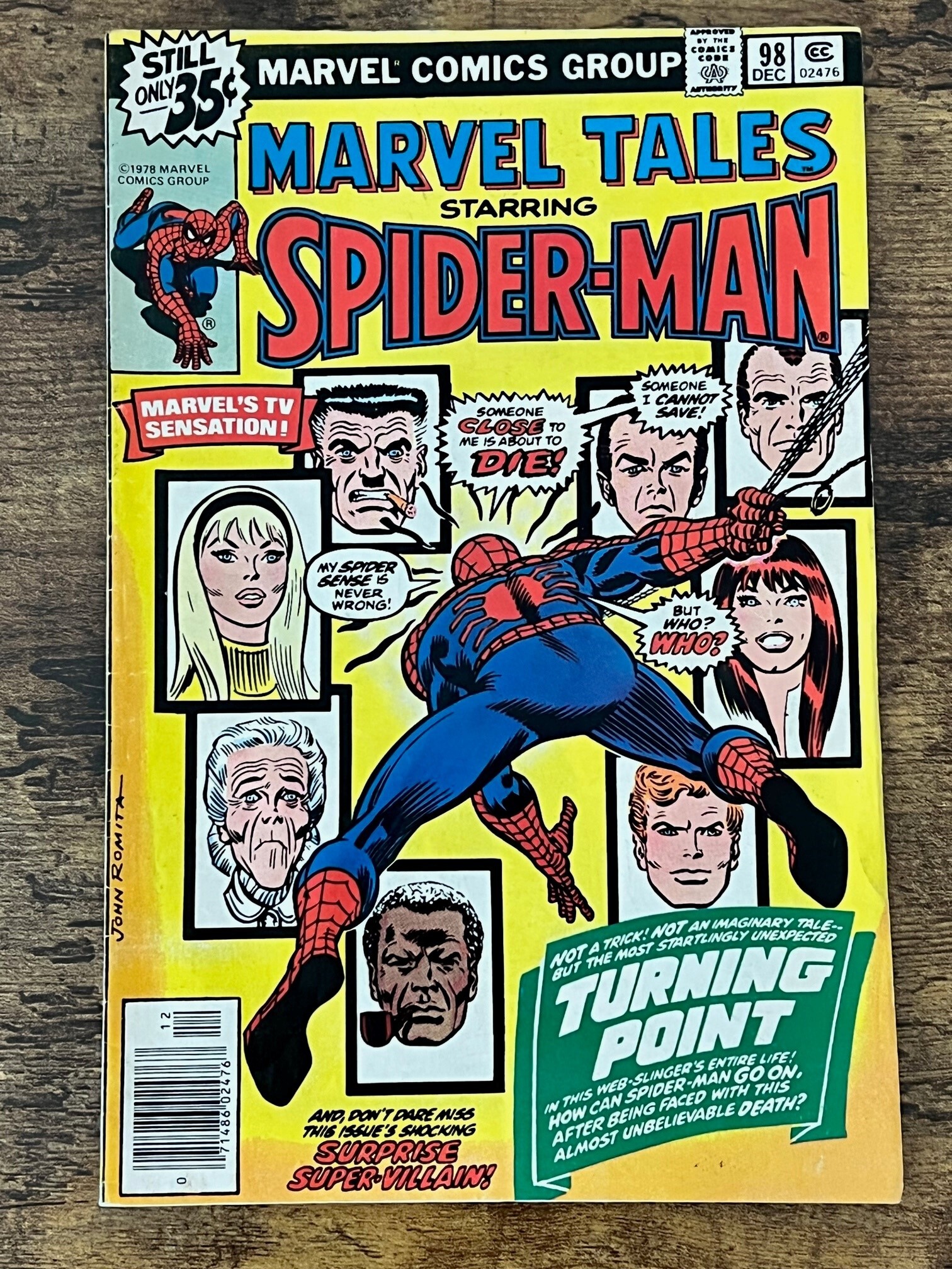 Marvel Tales #98 (1978). FN/VF. Death of Gwen Stacy. Reprints ASM #121 ...