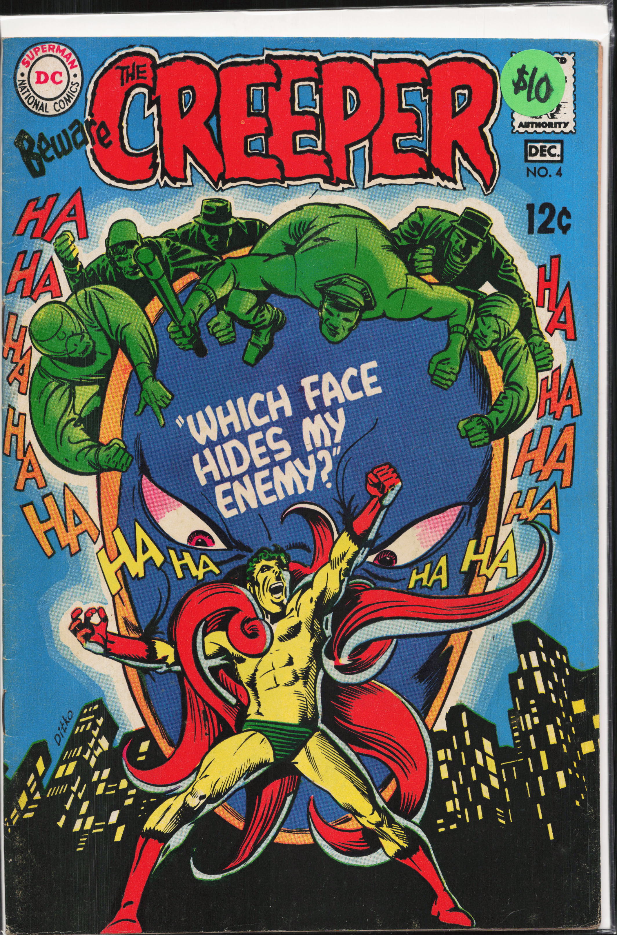 Beware the Creeper #4 (1968) The Creeper | Comic Books - Silver Age, DC ...