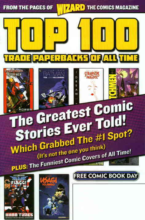 Wizard: The Comics Magazine FCBD #2005 FN ; Wizard | Top 100 TPBs of ...