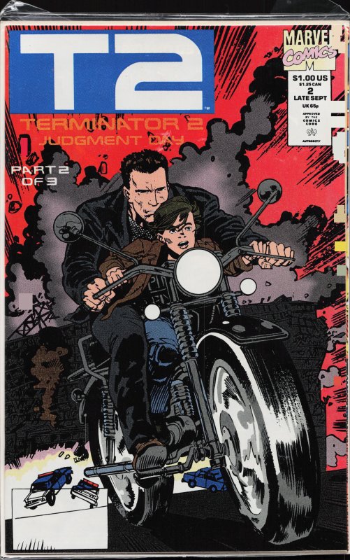 Terminator 2: Judgment Day #2 (1991) The Terminator | Comic Books ...