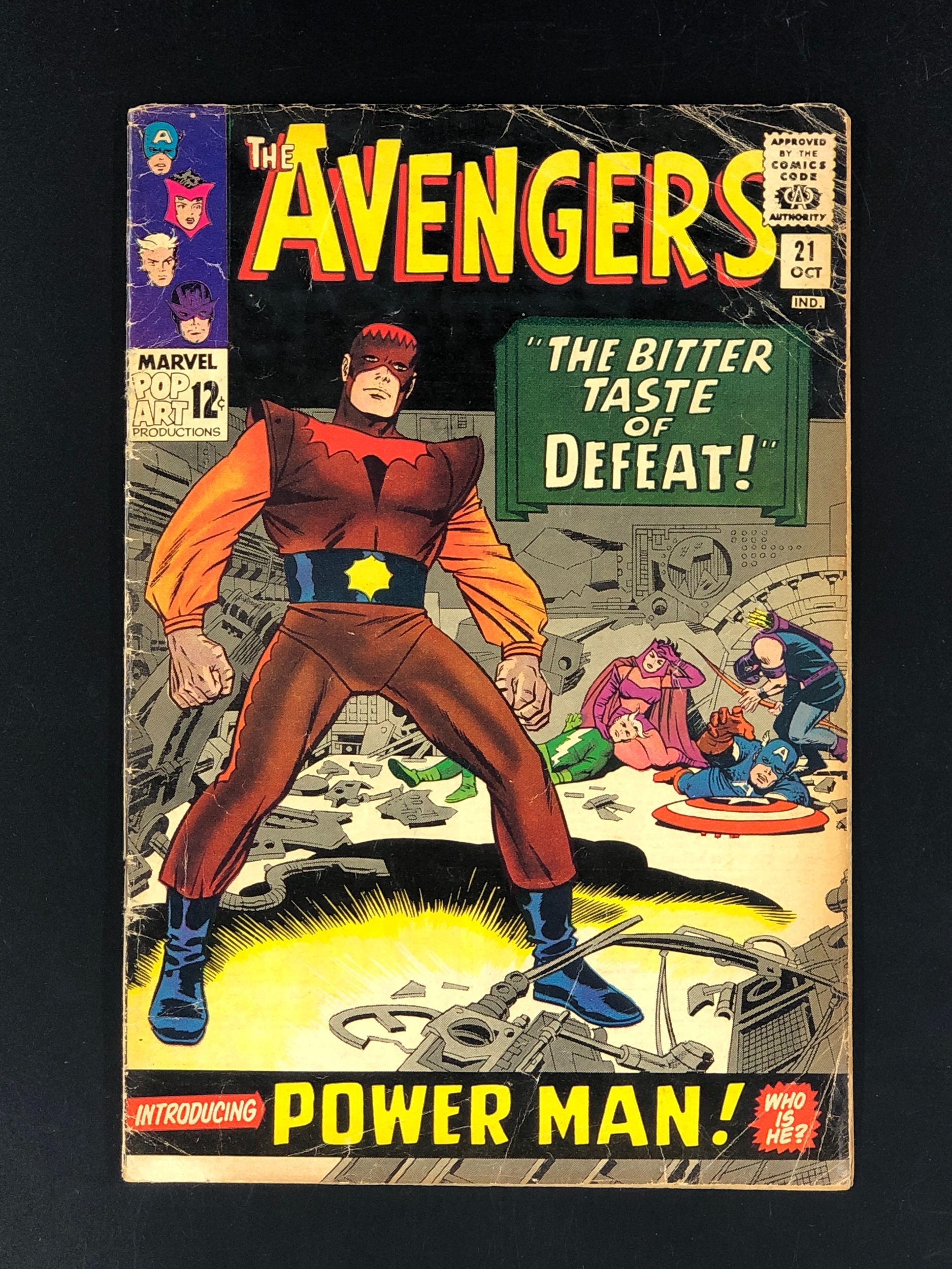 The Avengers #21 (1965) GD/VG 1st Power Man Appearance | Comic Books ...
