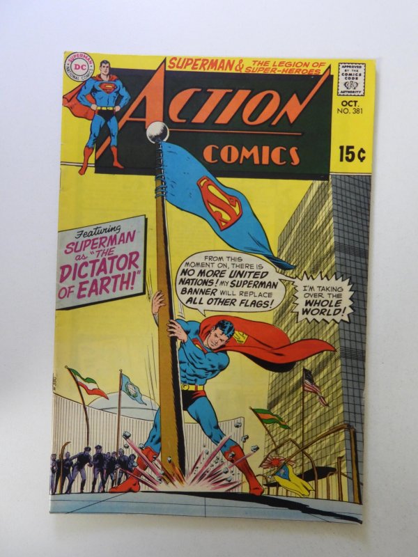 Action Comics #381 (1969) FN/VF condition | Comic Books - Silver Age ...