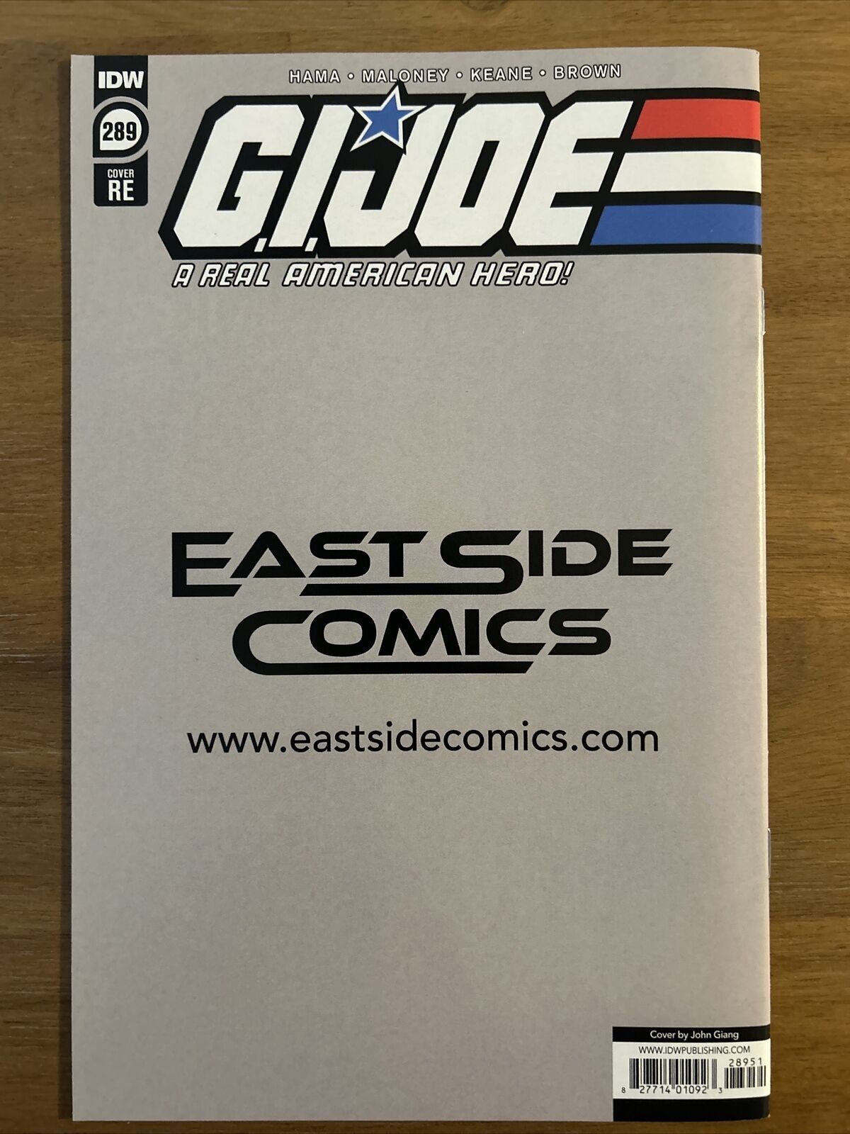 G.I. JOE 289 John Giang Destro Exclusive Virgin Variant GI Arah Very ...