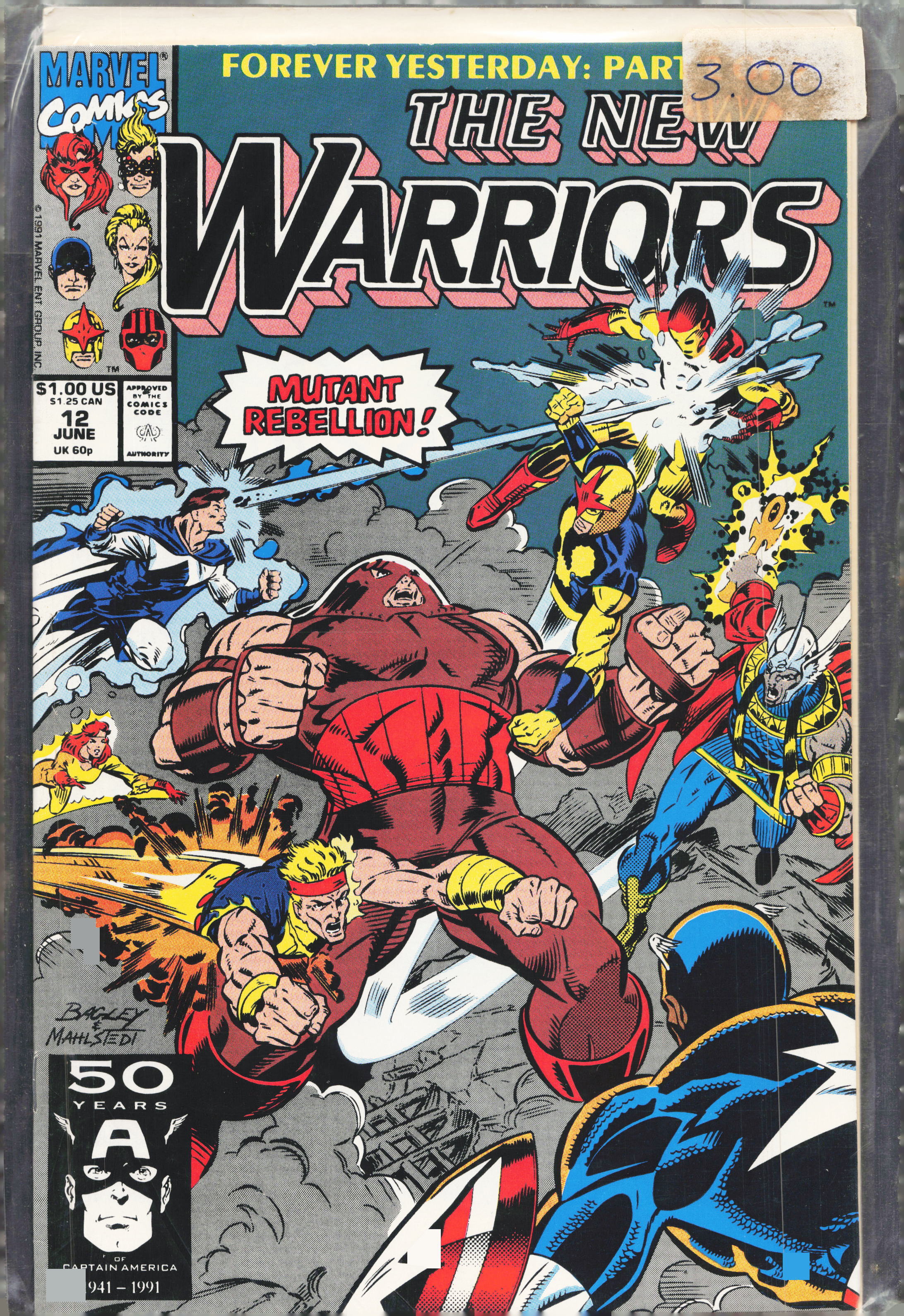The New Warriors #12 (1991) New Warriors | Comic Books - Copper Age ...