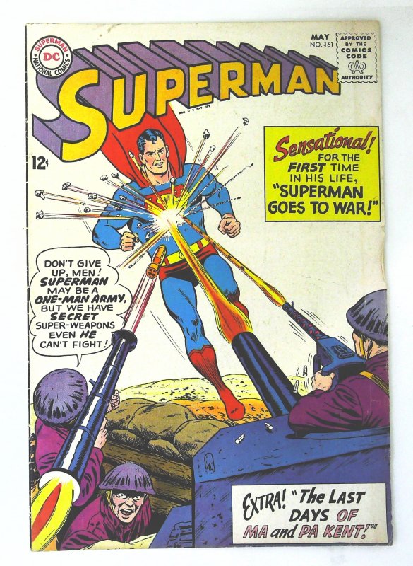 Superman (1939 series) #161, Fine- (Actual scan) | Comic Books - Silver ...