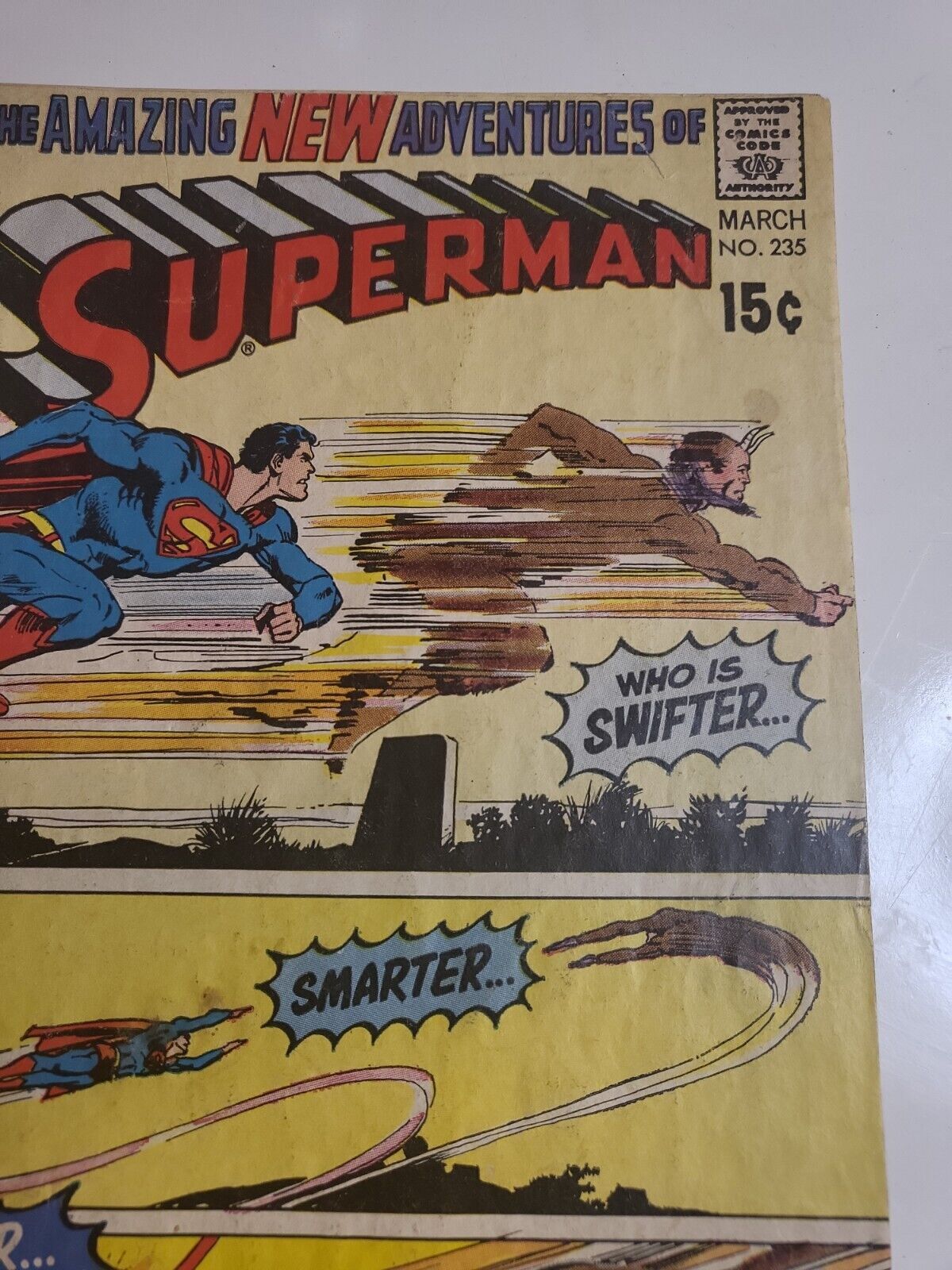 Superman #235: "Sinister Scream of the Devils Harp!" (Mar 1971, DC) GD ...