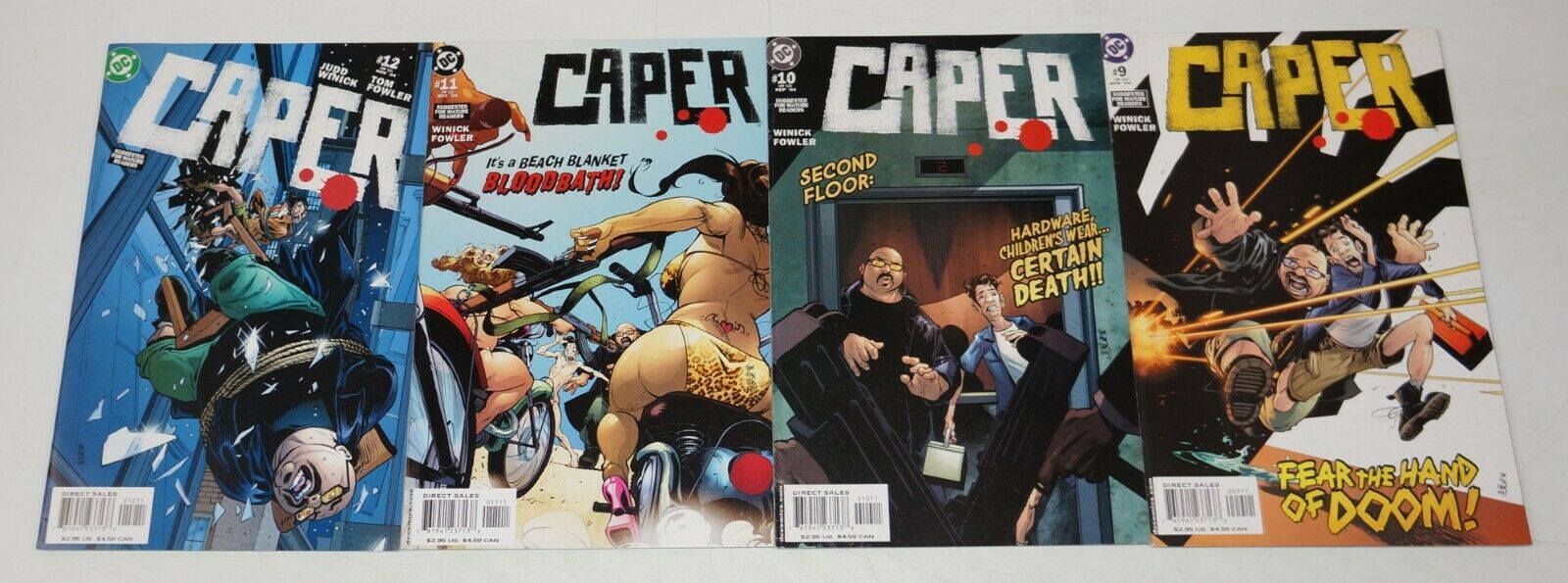 Caper #1-12 VF/NM complete series - jewish maffia story - cool crime ...