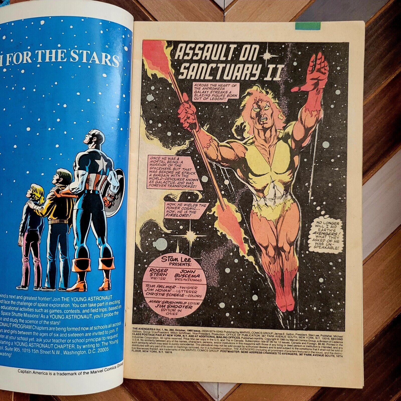 AVENGERS #260 VF (Marvel 1985) 1st cover app NEBULA, John Byrne art ...