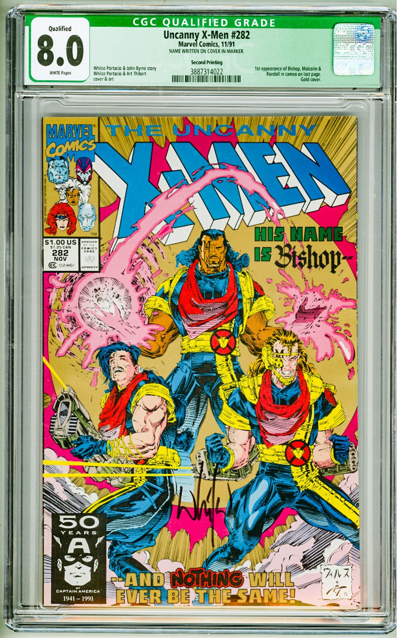The Uncanny X-Men #282 (1991) CGC Qualified 8.0 see description | Comic ...