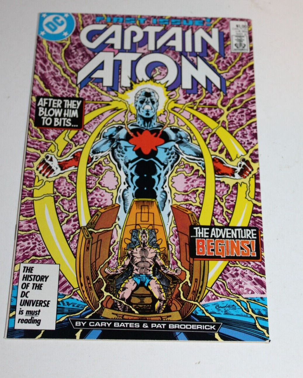Captain Atom 1 1987 NM Unread 1st appearance key issue book Origin ...