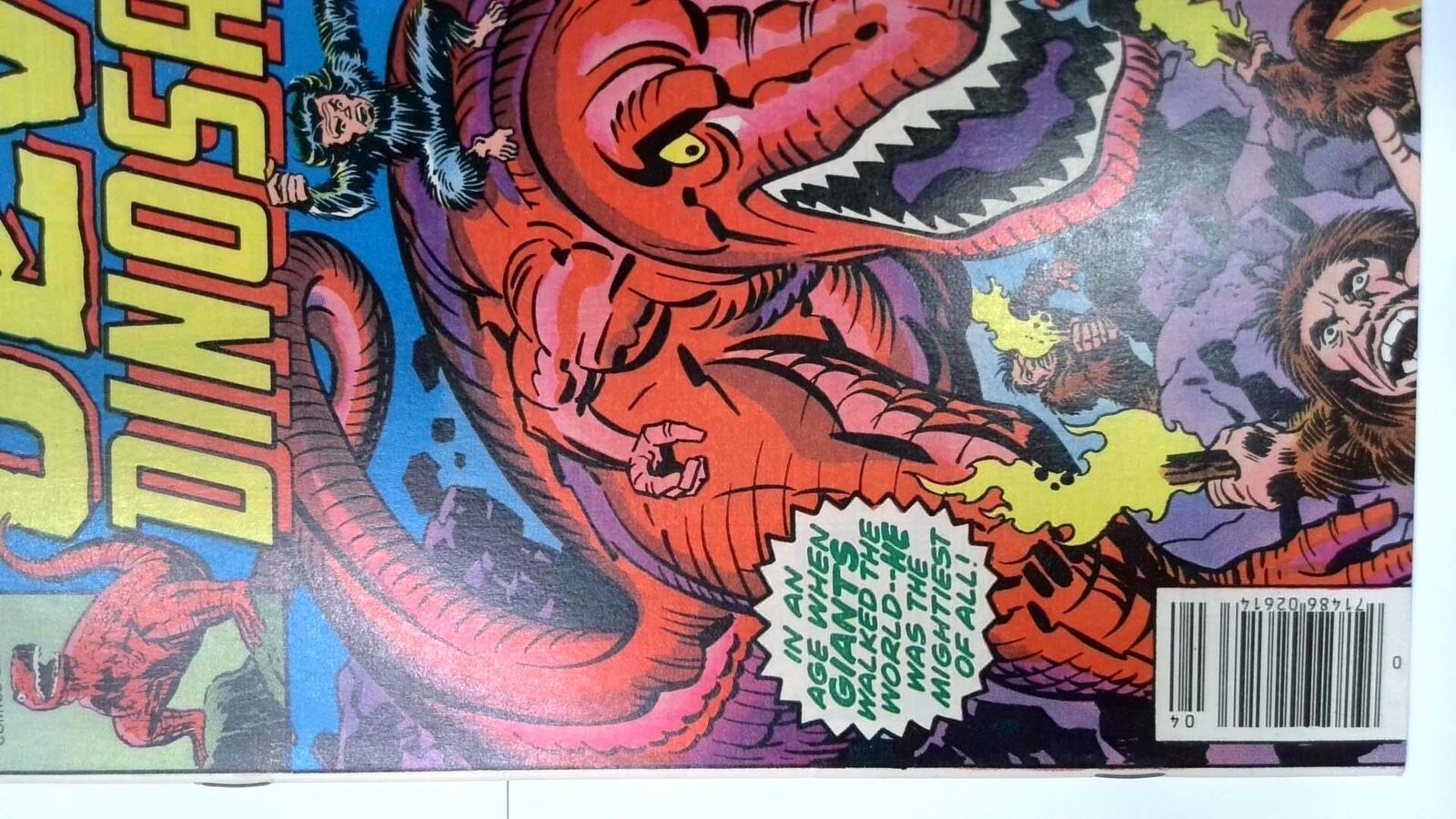 Devil Dinosaur #1 April 1978 1st App. Devil Dinosaur & Moon-Boy Jack ...