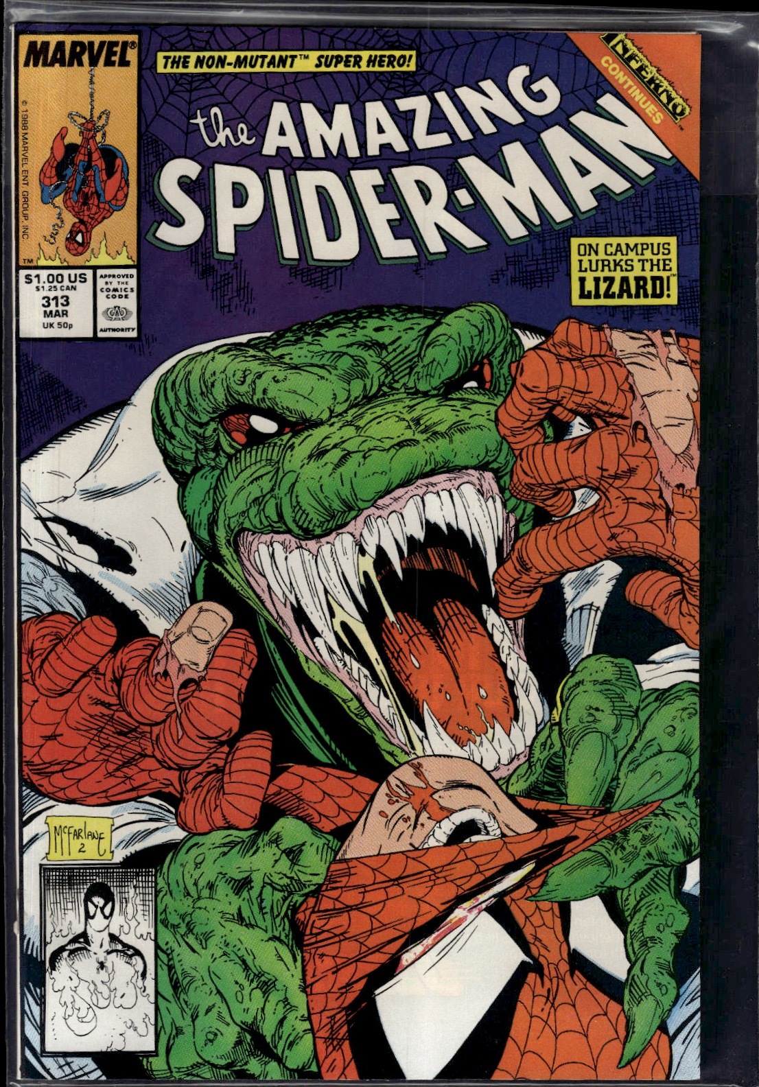 The Amazing Spider-Man #313 (1989) Spider-Man | Comic Books - Copper ...