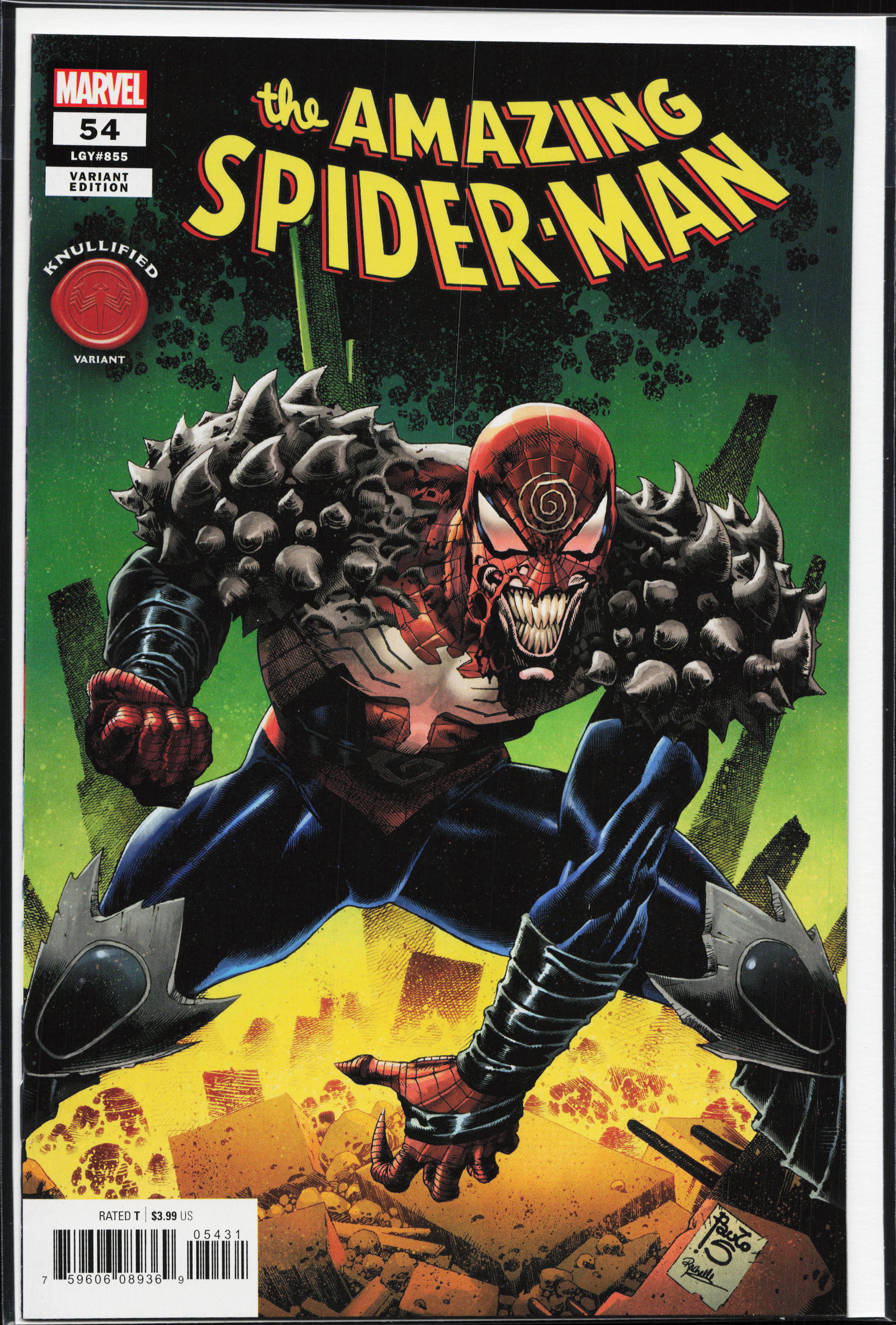 The Amazing Spider-Man #54 Siqueira Cover (2021) | Comic Books - Modern ...