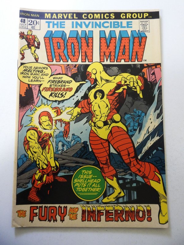 Iron Man #48 (1972) FN+ Condition | Comic Books - Bronze Age, Marvel ...