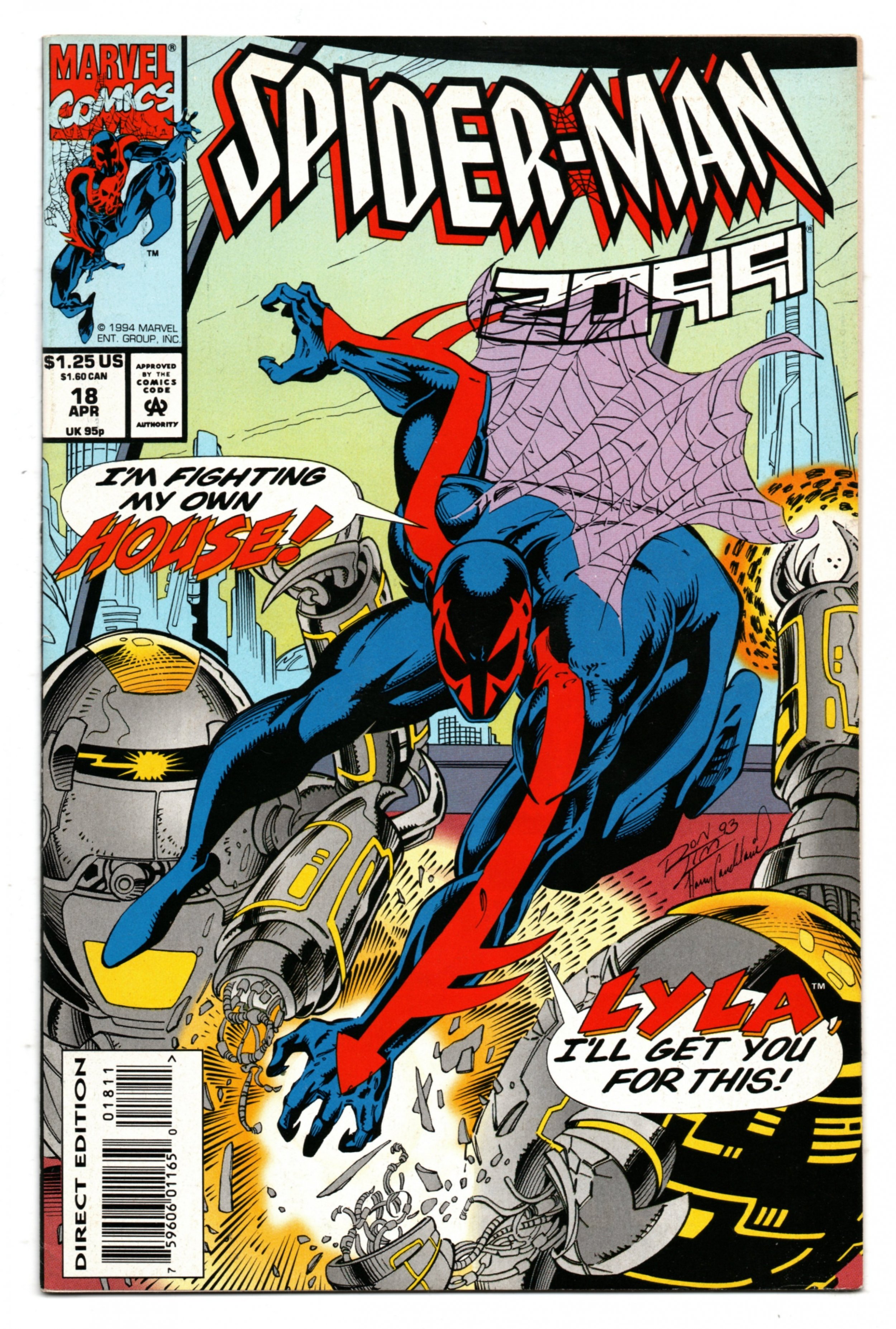 Spider-Man 2099 #18 (1994) RON LIM | Direct Edition | Comic Books ...