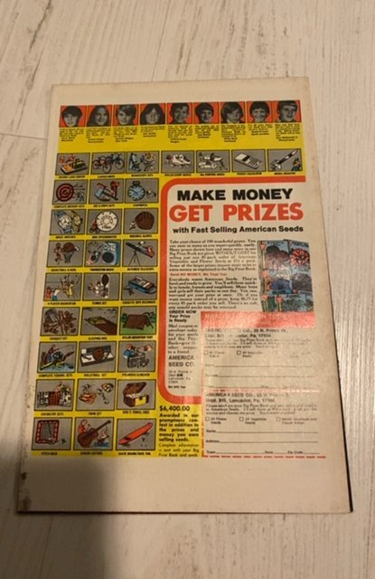 Spider-Woman #1 (1978)it's solo series Water stain lower back | Comic ...