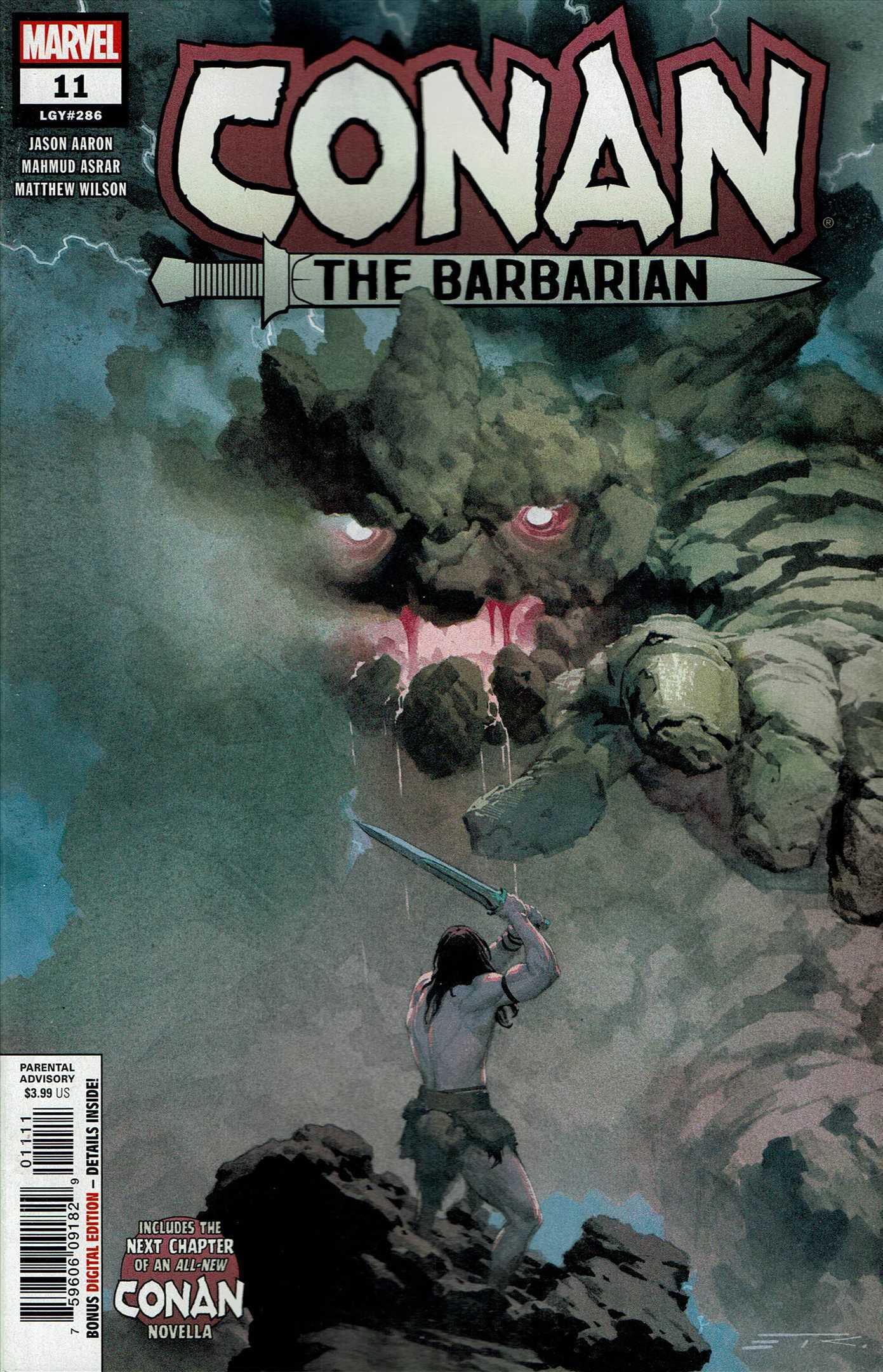 Conan the Barbarian (4th Series) #11 VF/NM ; Marvel | 286 Jason Aaron ...