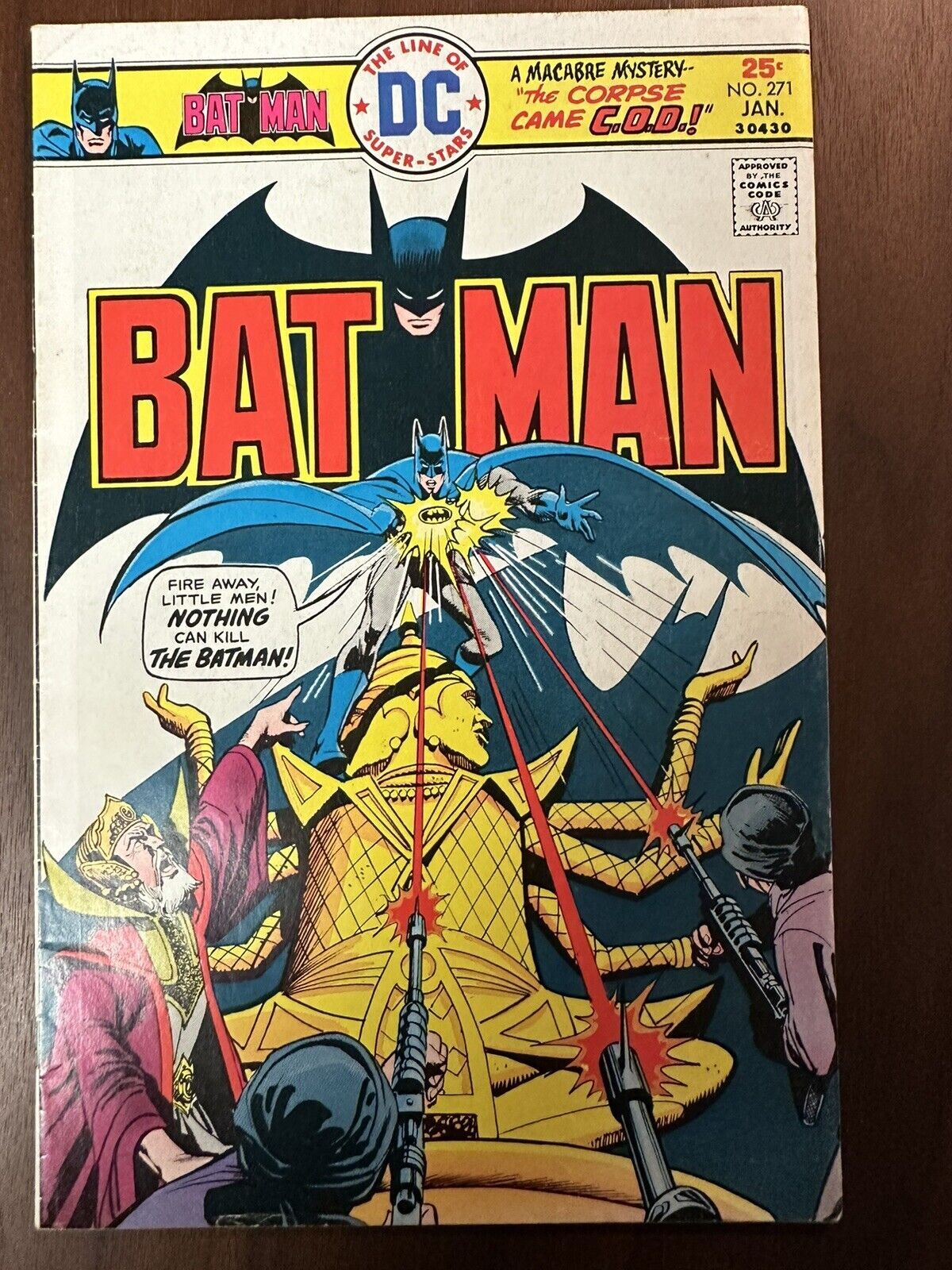 Batman #271 FN Cover art by Dick Giordano (DC 1976) | Comic Books ...