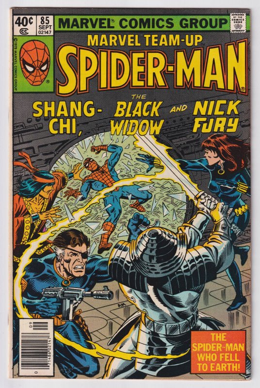 Marvel Comics Group! Marvel Team-Up! Issue #85! FT. Spider-Man, Shang ...