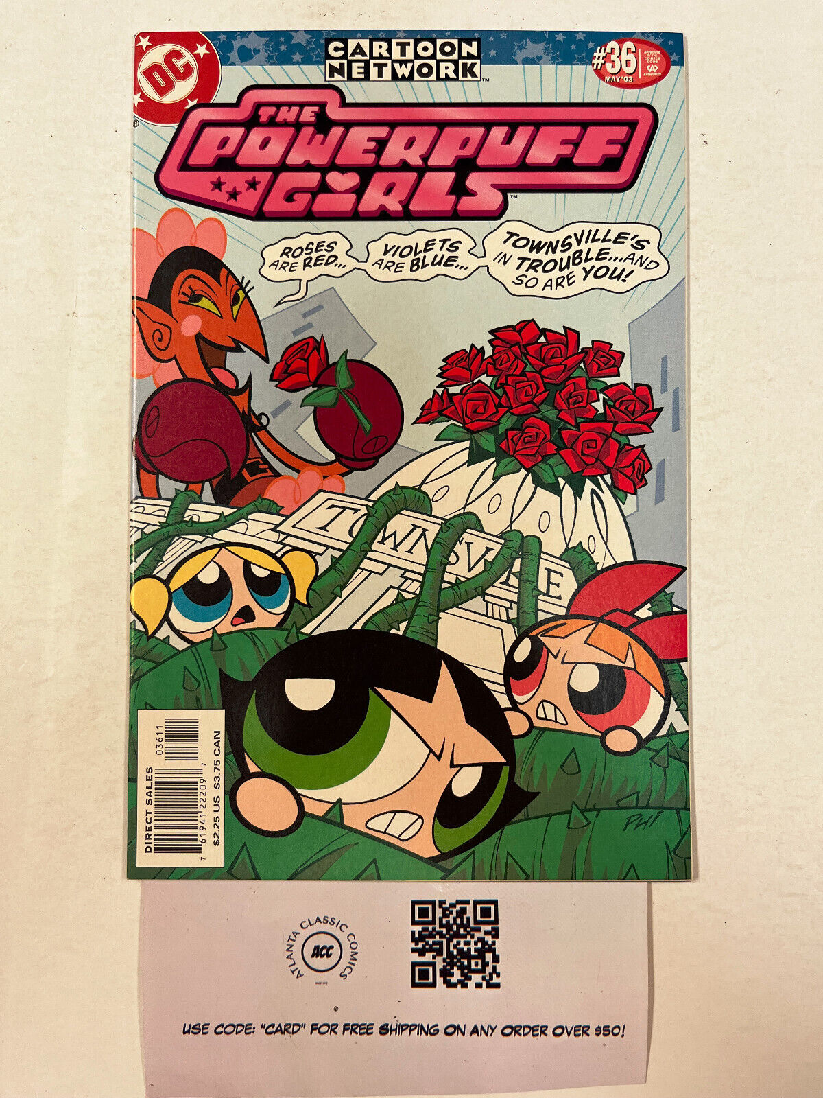 Powerpuff Girls #36 NM DC Comic Book Cartoon Network Mojo Jojo Him 15 ...