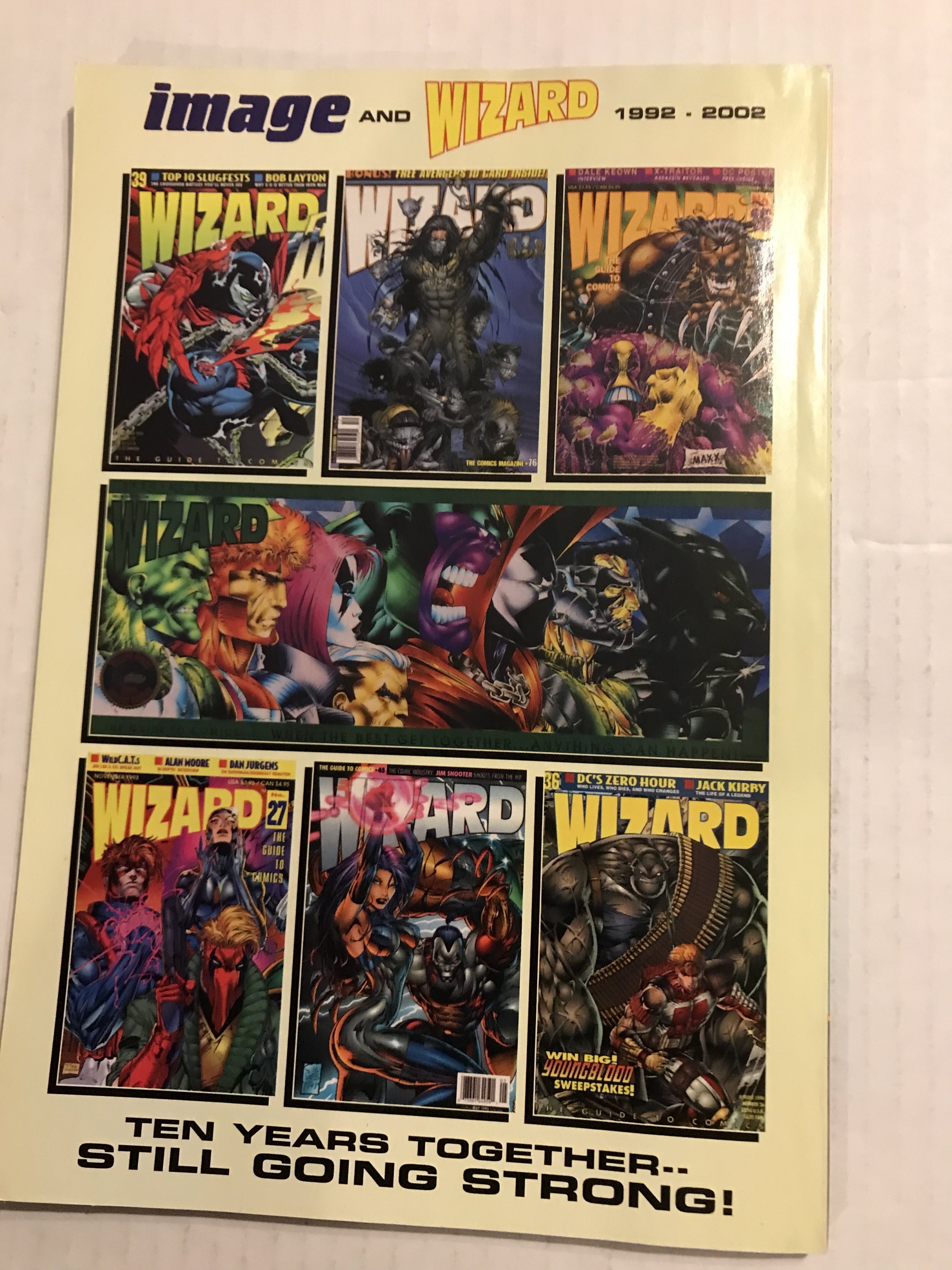 Wizard: The Comics Magazine #127 4/02 VF; Garth Ennis, William DaFoe ...