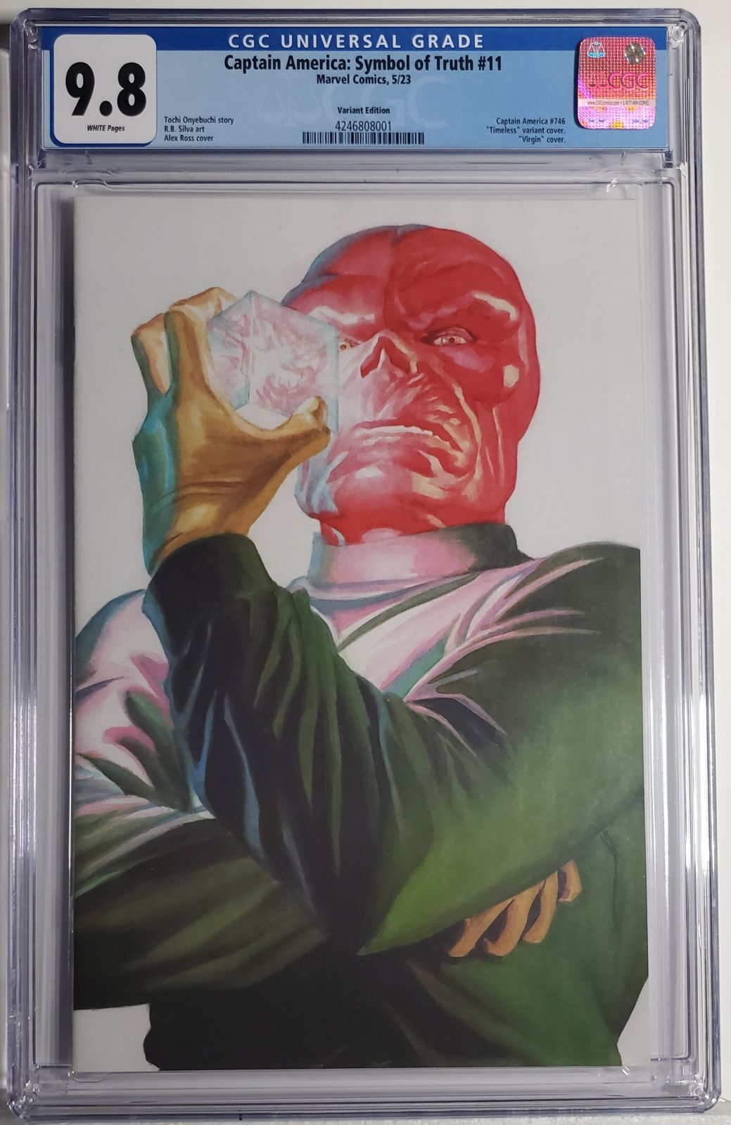 Captain America: Symbol of Truth #11 Ross(2023) CGC 9.8 NM/MT Timeless ...