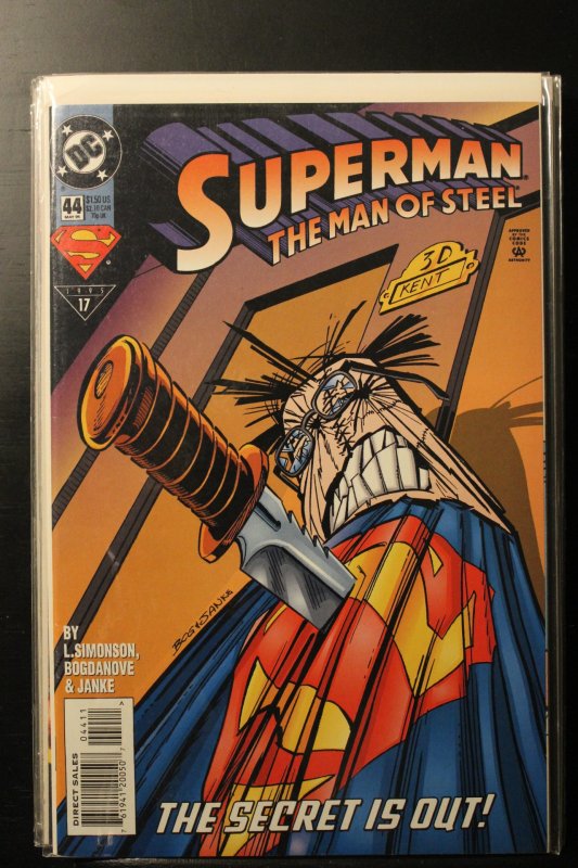 Superman: The Man of Steel #44 Direct Edition (1995) | Comic Books ...