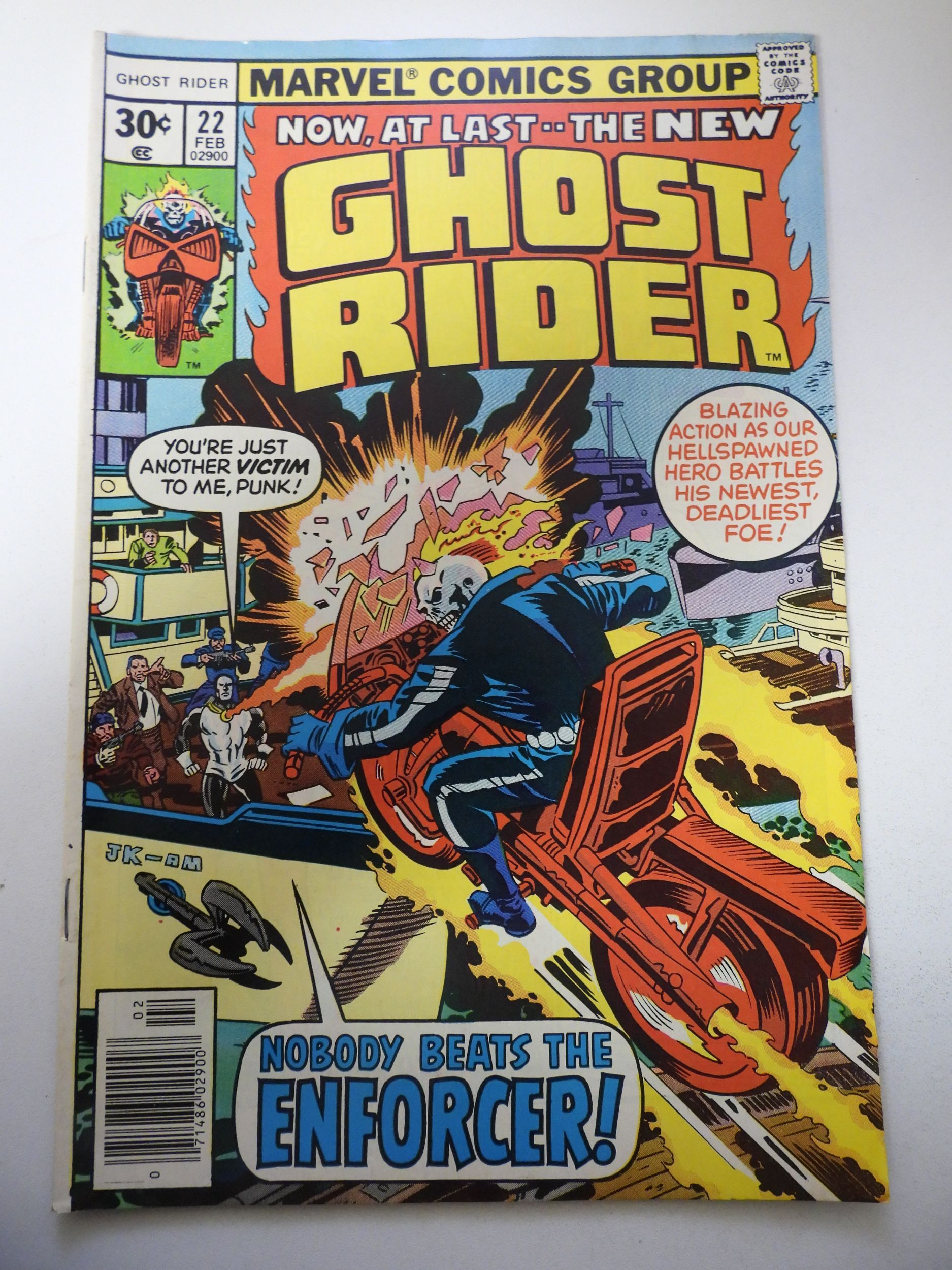Ghost Rider #22 (1977) FN+ Condition | Comic Books - Bronze Age, Marvel ...
